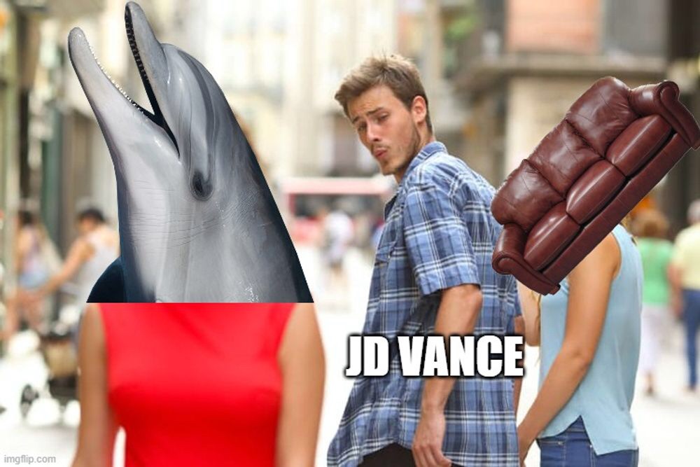 JD Vance, The Most Unpopular Dolphin-Porn-Enthusiast In History ...